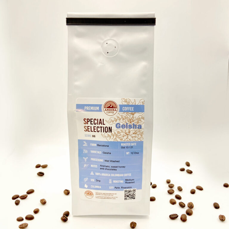 Geisha- Special Colombian Coffee - Saxonville Cafe
